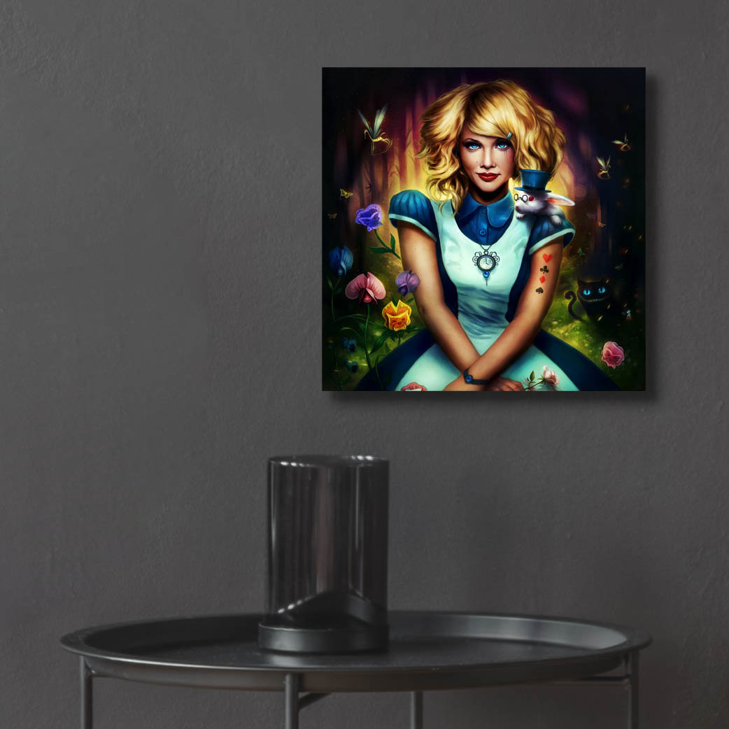 Winston Porter Alice in Wonderland' by JoJoesArt, Acrylic Glass Wall ...