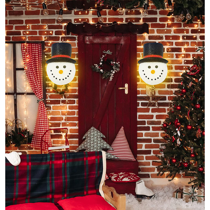 The Holiday Aisle® Snowman Porch Lighted Display & Reviews | Wayfair