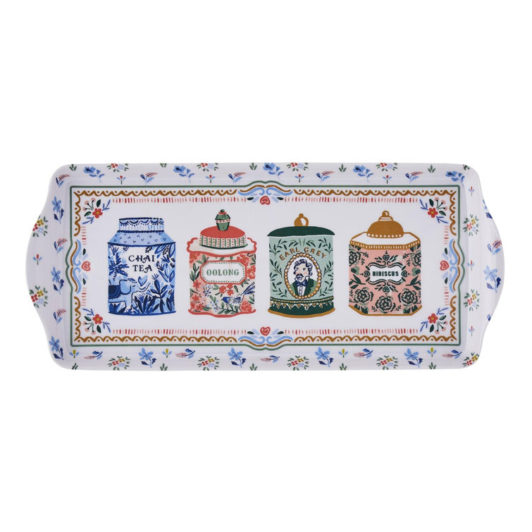 Ulster Weavers Tea Tins Melamine Tray | Wayfair.co.uk