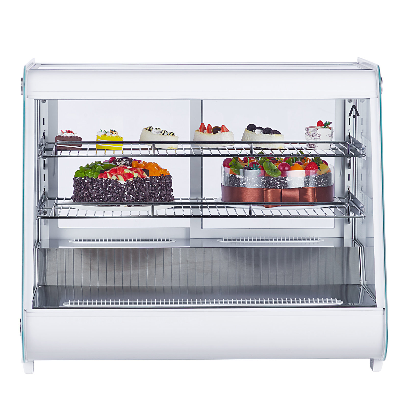 Delight Glass Refrigerated Display Case ,5.3 Cu.Ft Countertop Pastry ...