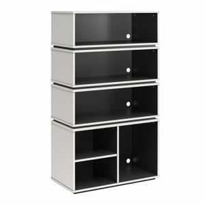 Novogratz Shadow Gaming & Collectable Display Storage Bookcase ...