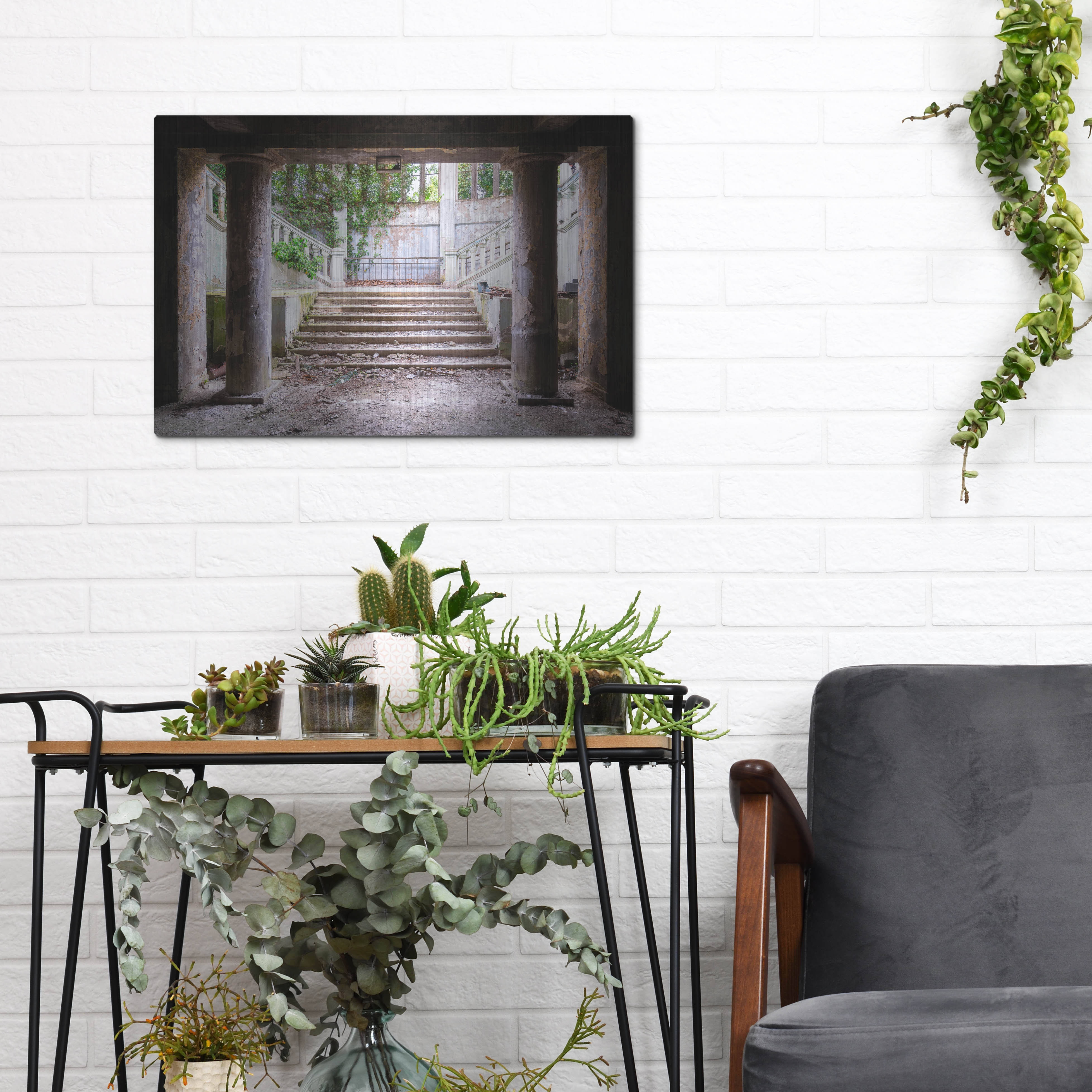 Latitude Run® " Overgrown Stairs " by Roman Robroek | Wayfair