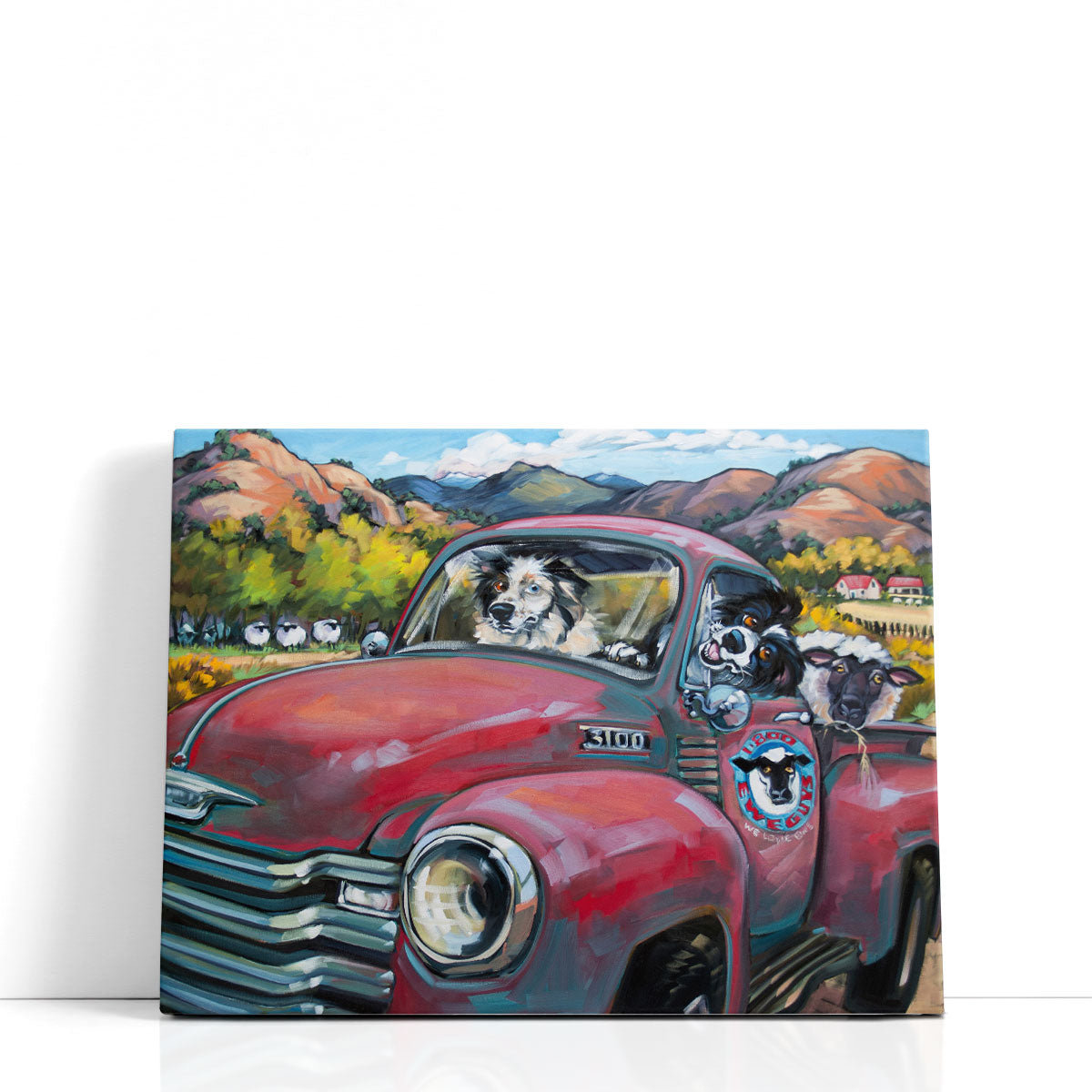 Ophelia & Co. 1-800 Ewe Guys - Canvas Print Wall Art | Wayfair