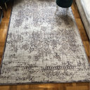 Grovelane Alissa Abstract Gray Area Rug & Reviews | Wayfair