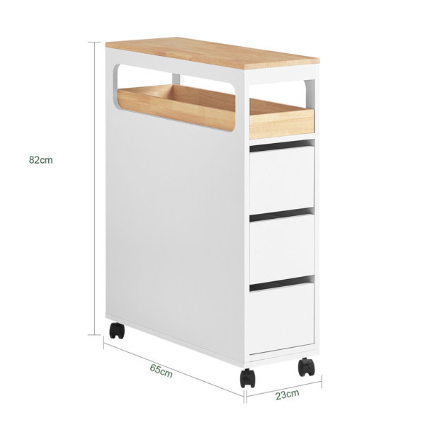 17 Stories Keondra Freestanding Bathroom Cabinet | Wayfair.co.uk