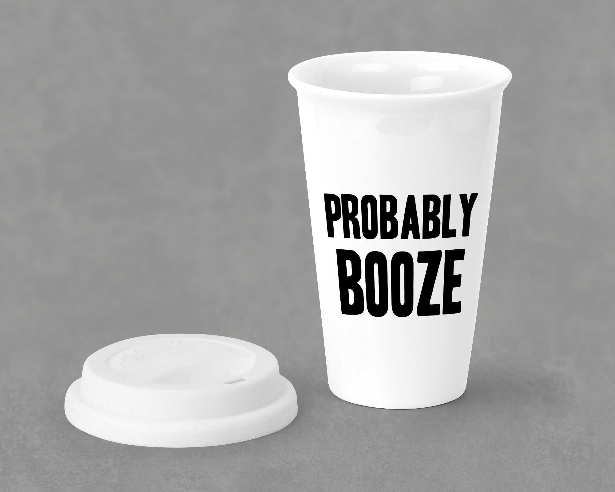 Retrospect Group Probably Booze 10 oz Travel Mug - Wayfair Canada