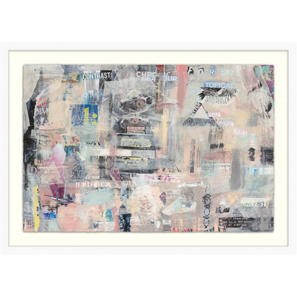 Wendover Art Group Mat Sanders Collage 2 Framed On Paper by Mat Sanders ...