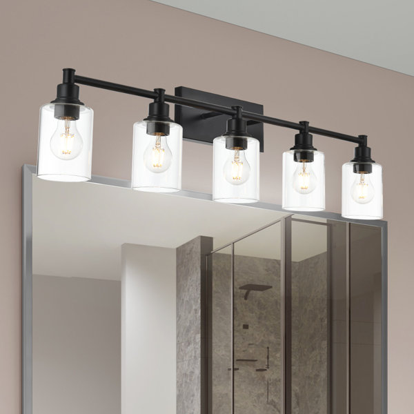 Latitude Run® Fosque 5 - Light Vanity Light & Reviews | Wayfair