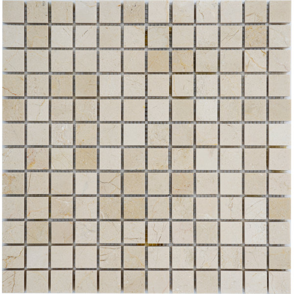 Simple Tile 1"X1" Marble Mosaic Tile | Wayfair