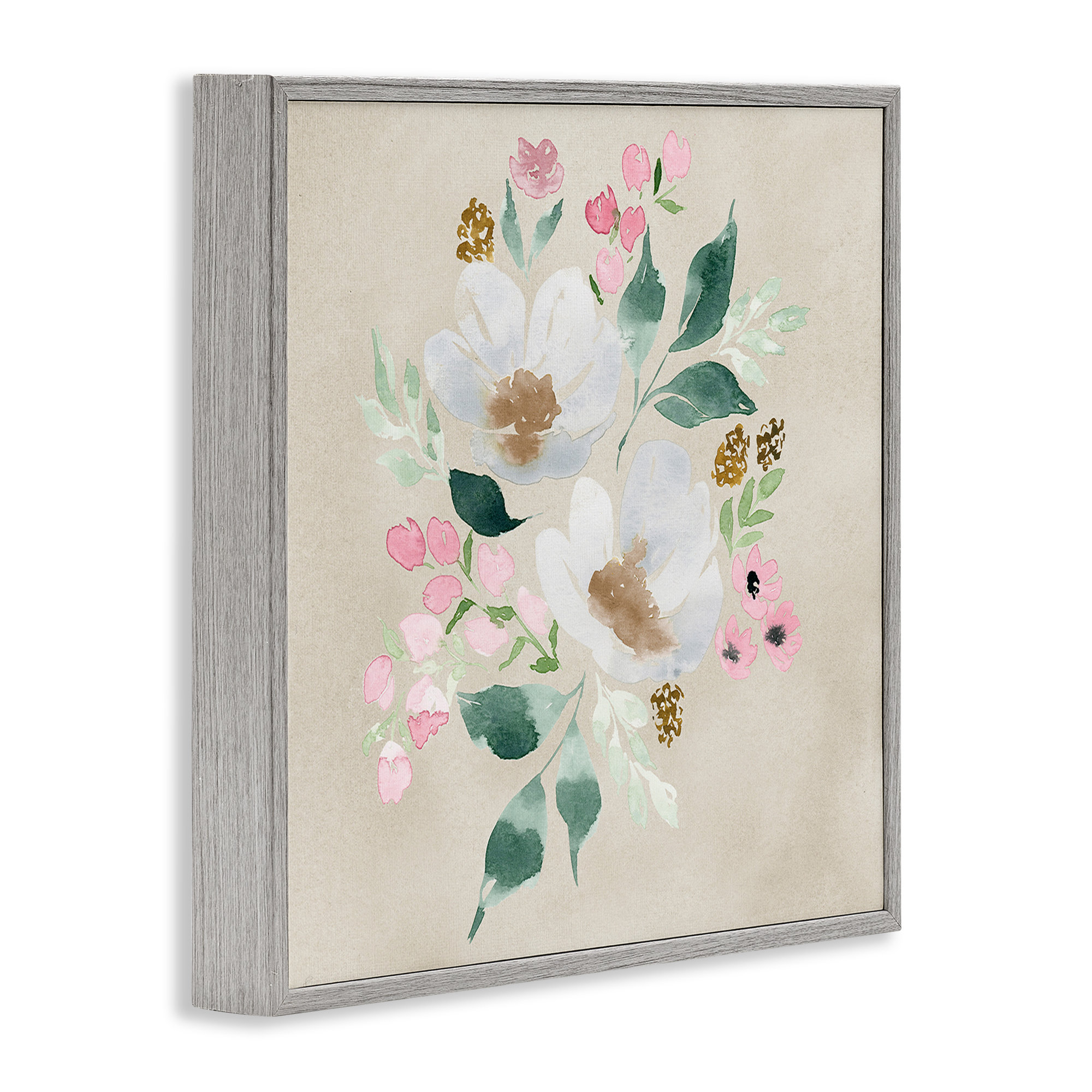 Mercer41 Neutral Floral Beauty Giclee Art by Lucille Price | Wayfair