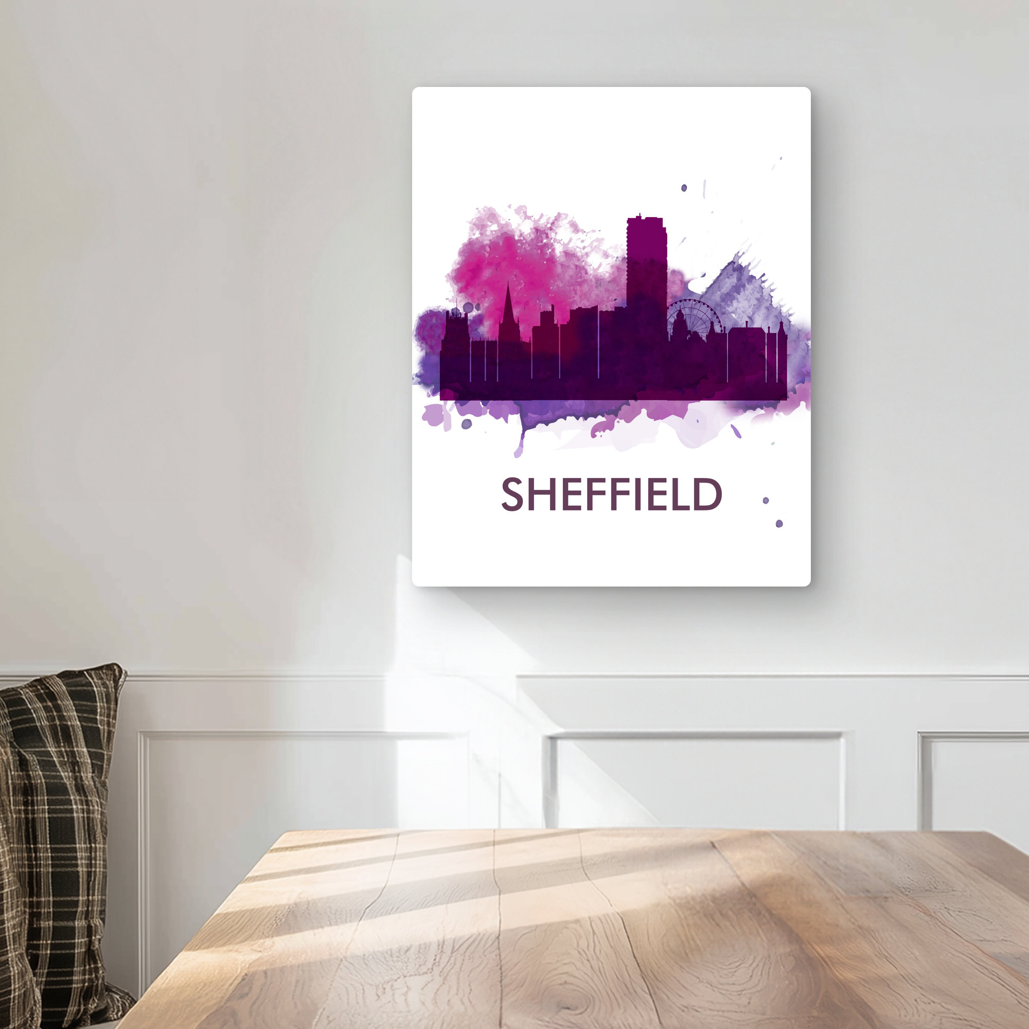 Begin Edition International Inc. Sheffield City Silhouette - Metal ...