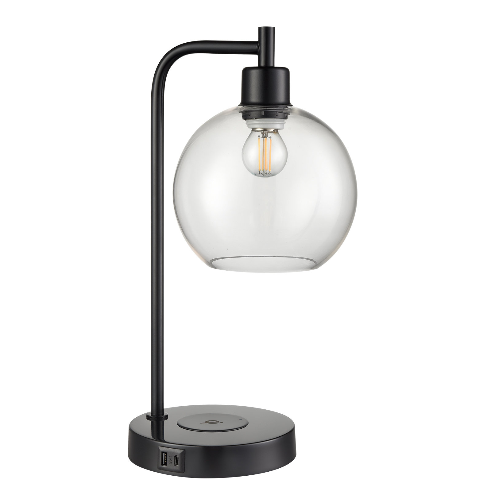 Breakwater Bay Galatee Metal USB Desk Lamp | Wayfair