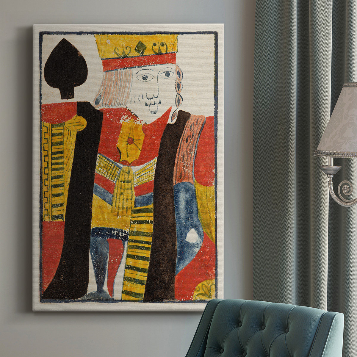 Trinx Vintage Cards II - Wrapped Canvas Painting | Wayfair