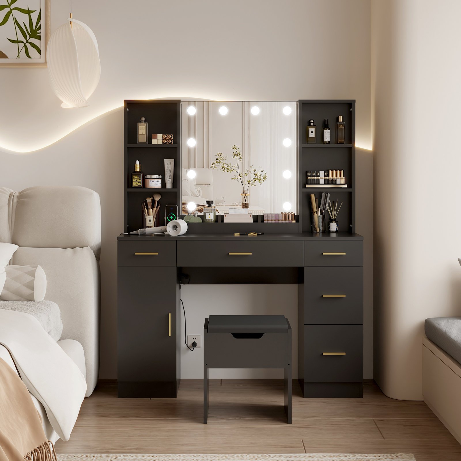 Latitude Run® Kazimer Vanity | Wayfair