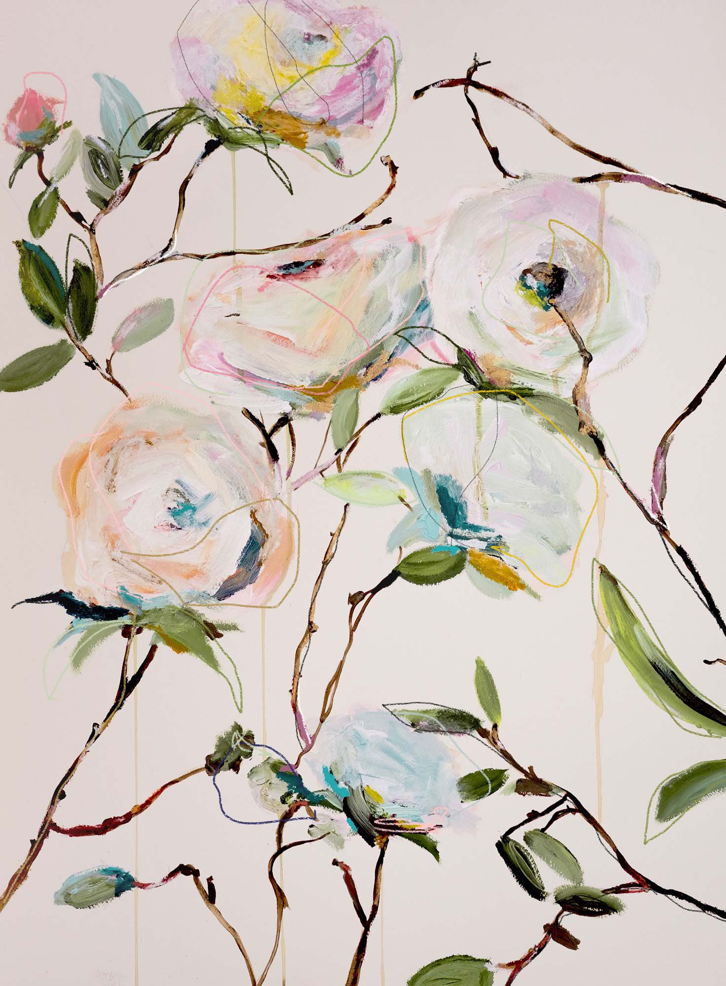 Yoffi Root No. 1 by Leigh Viner - Wrapped Canvas Print | Wayfair