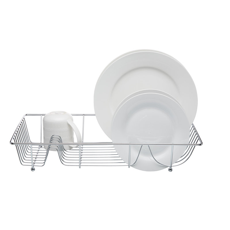 KitchenCraft Chrome Plated Large Wire Dish Drainer & Reviews | Wayfair ...