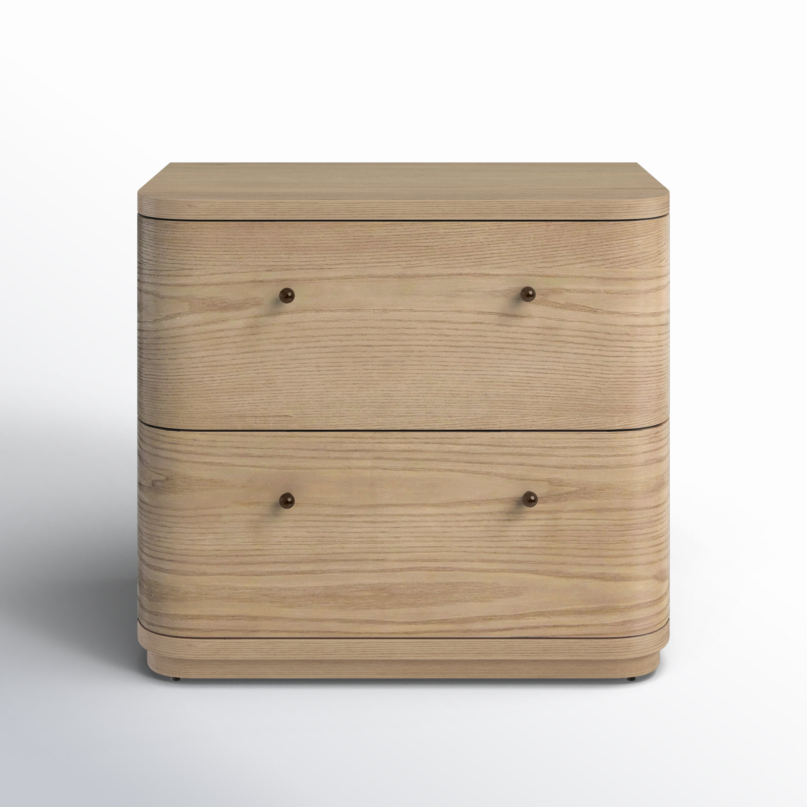 Joss & Main Lucie Two Drawer Nightstand & Reviews | Wayfair