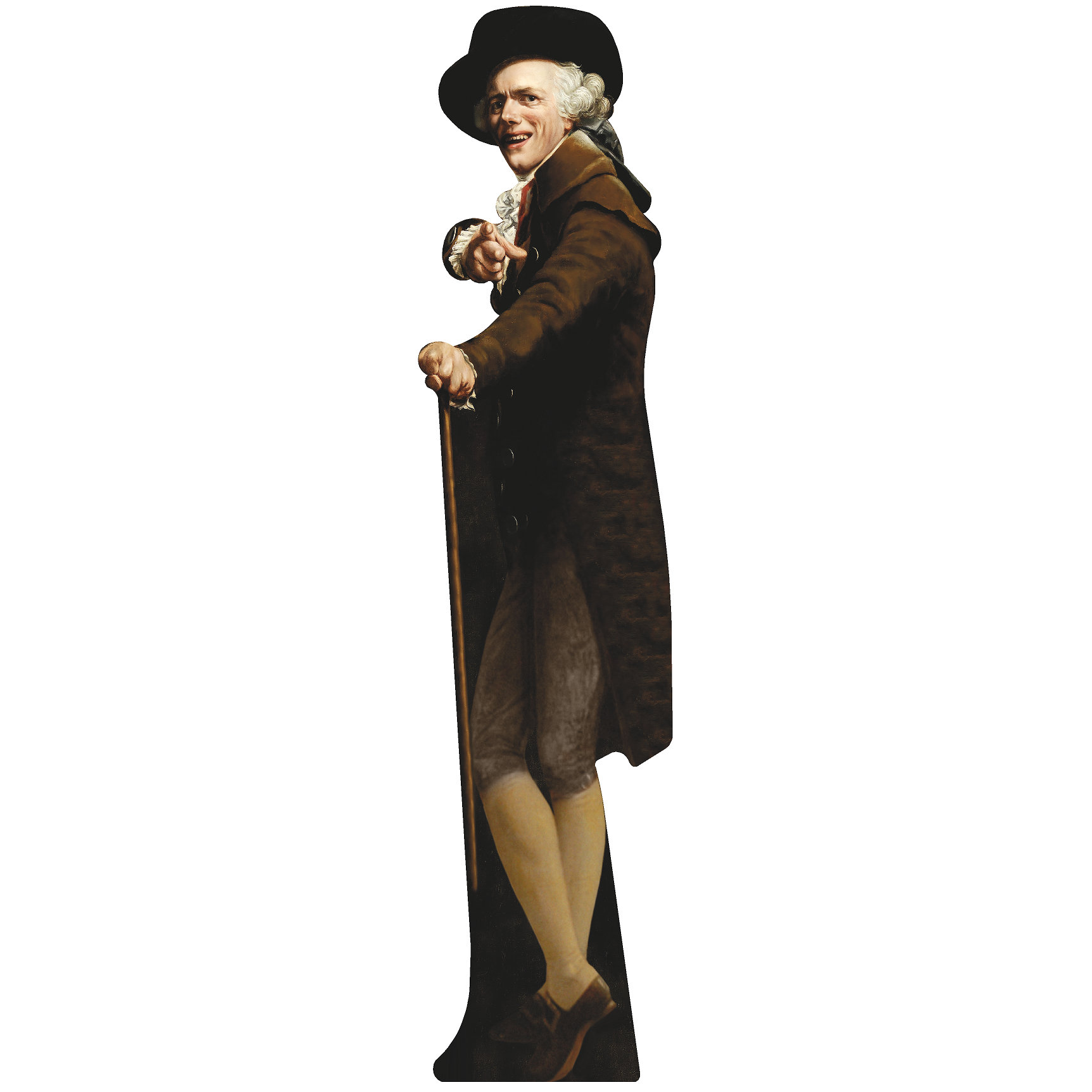 Wet Paint Printing Joseph Ducreux Disregard Cardboard Standup | Wayfair