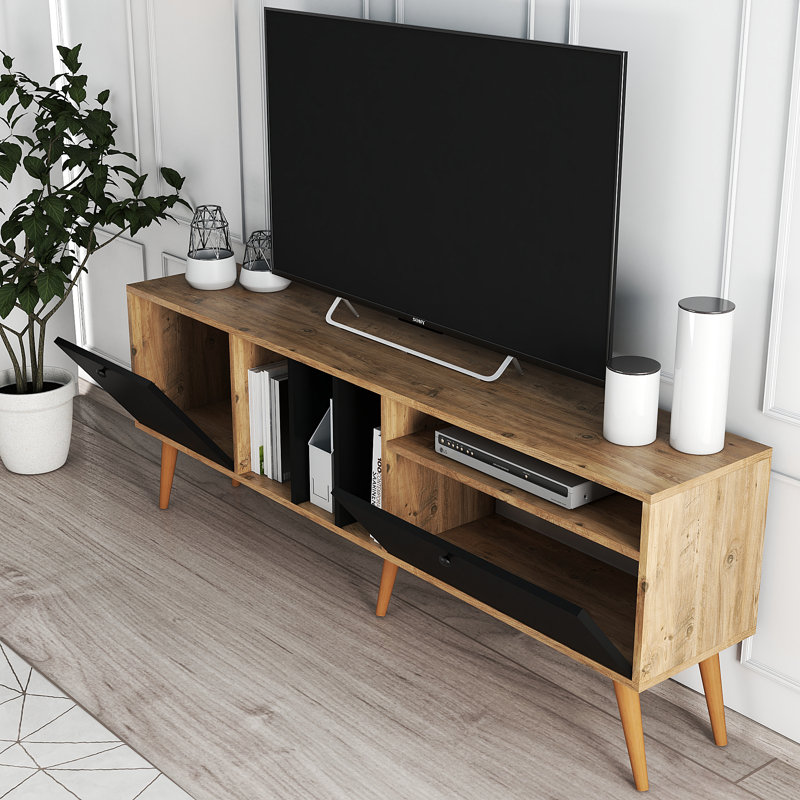 George Oliver Jahida Modern Tv Stand Up To 80" Tv Console Table | Wayfair