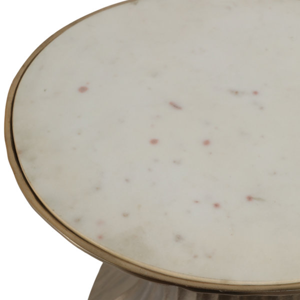 Sagebrook Home 22" Hilo Small Marble Top Table | Perigold