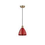 17 Stories Edison Dome 1 - Light Single Drop Pendant Pendant | Wayfair