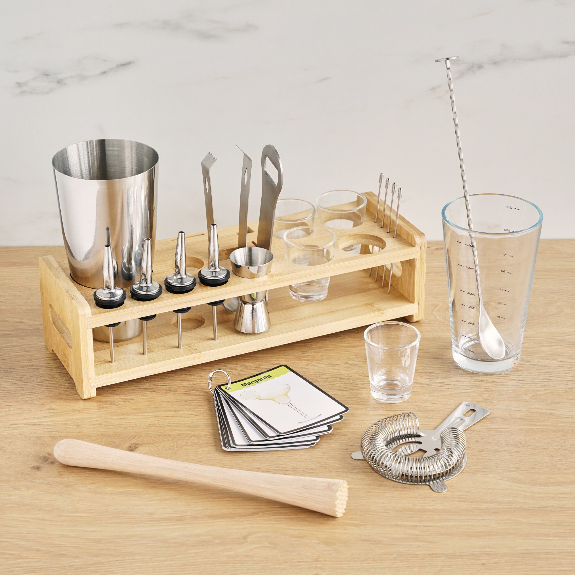 True 20-Piece Mixologist Barware Set & Reviews | Wayfair