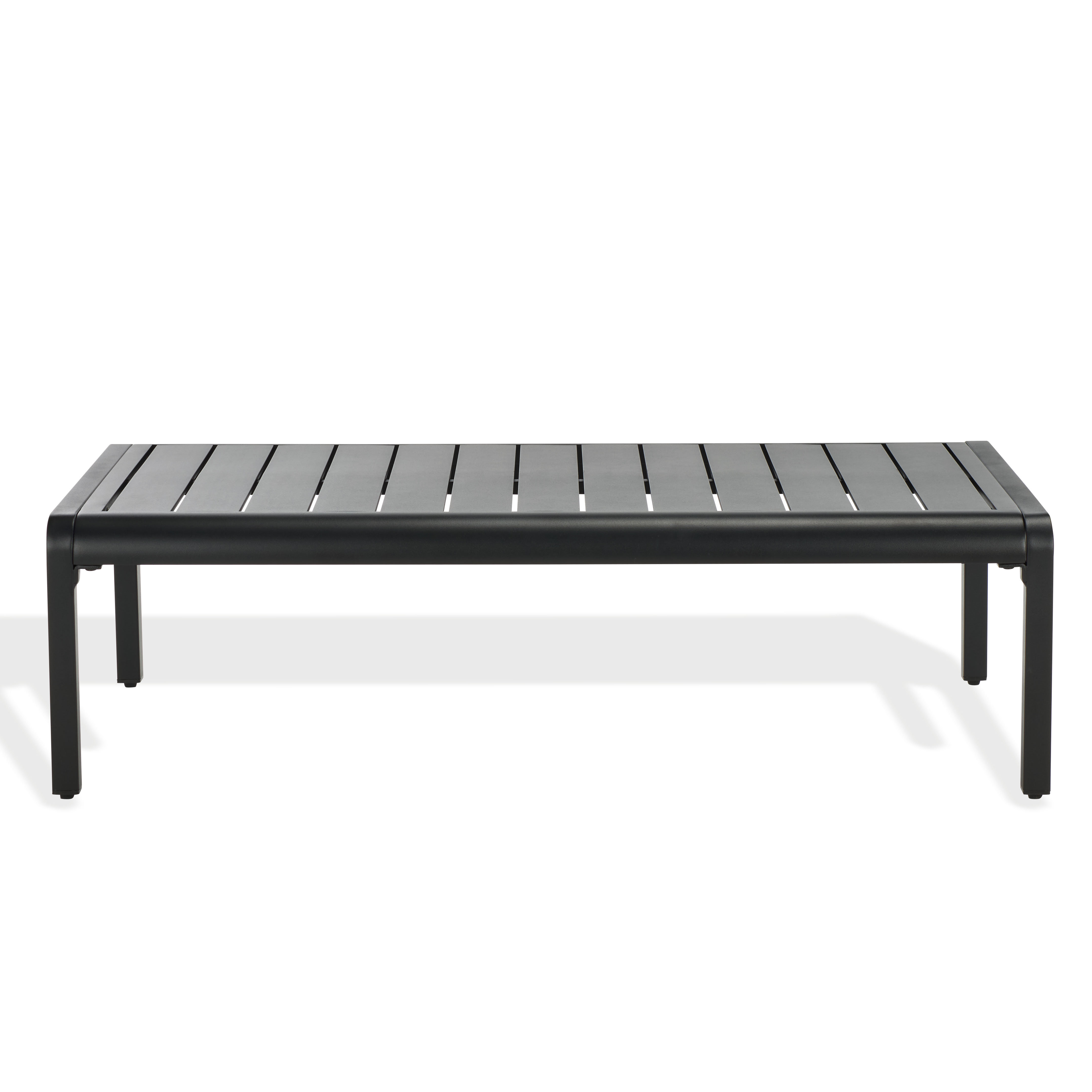 Safavieh Couture Guam Aluminum Outdoor Coffee Table | Perigold