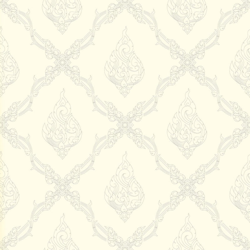 Charlton Home® Abenezer Classic Damask 8.5' L x 24" W Peel and Stick ...
