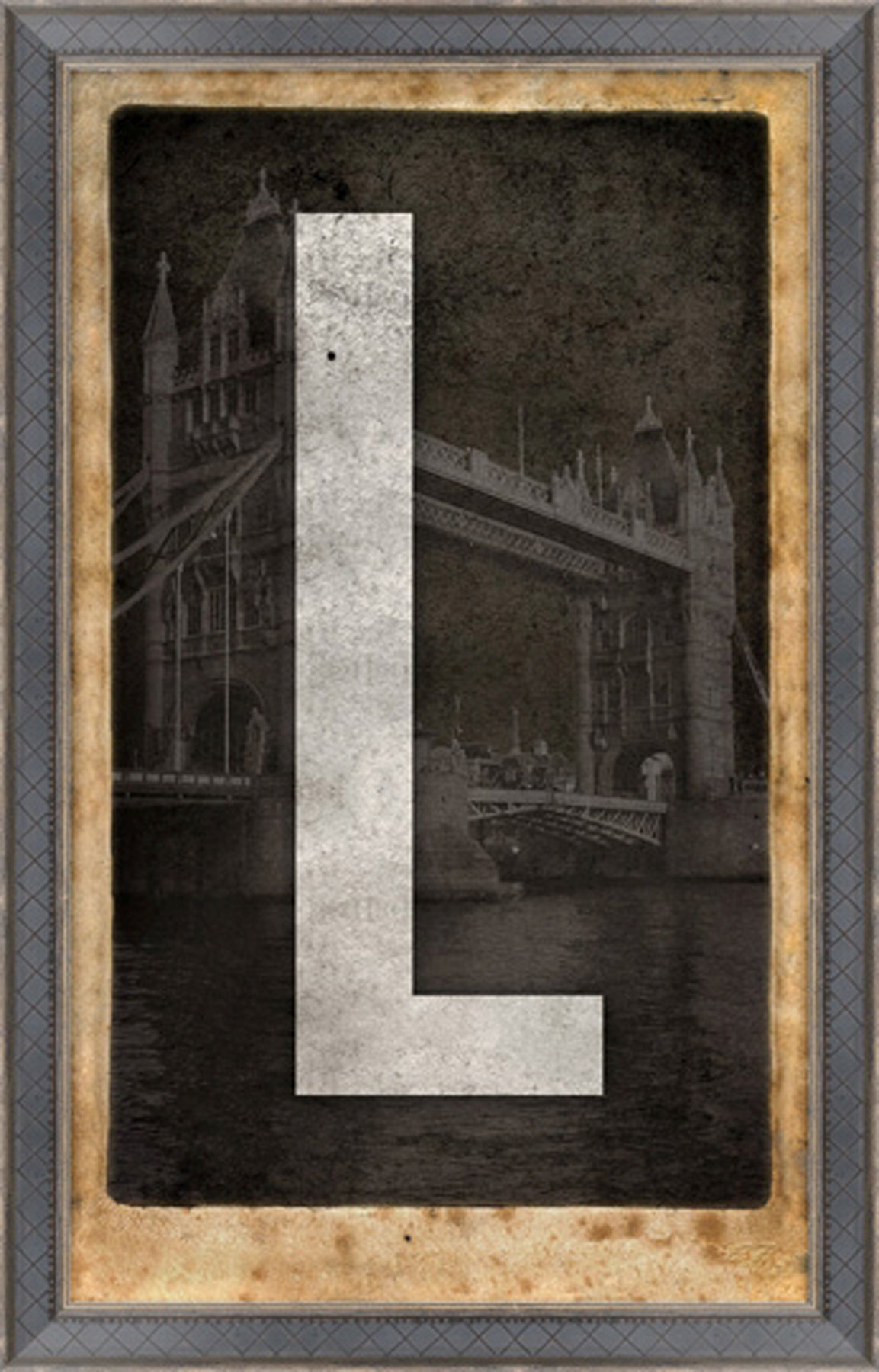 Wendover Art Group London L - Picture Frame Textual Art on Paper | Wayfair