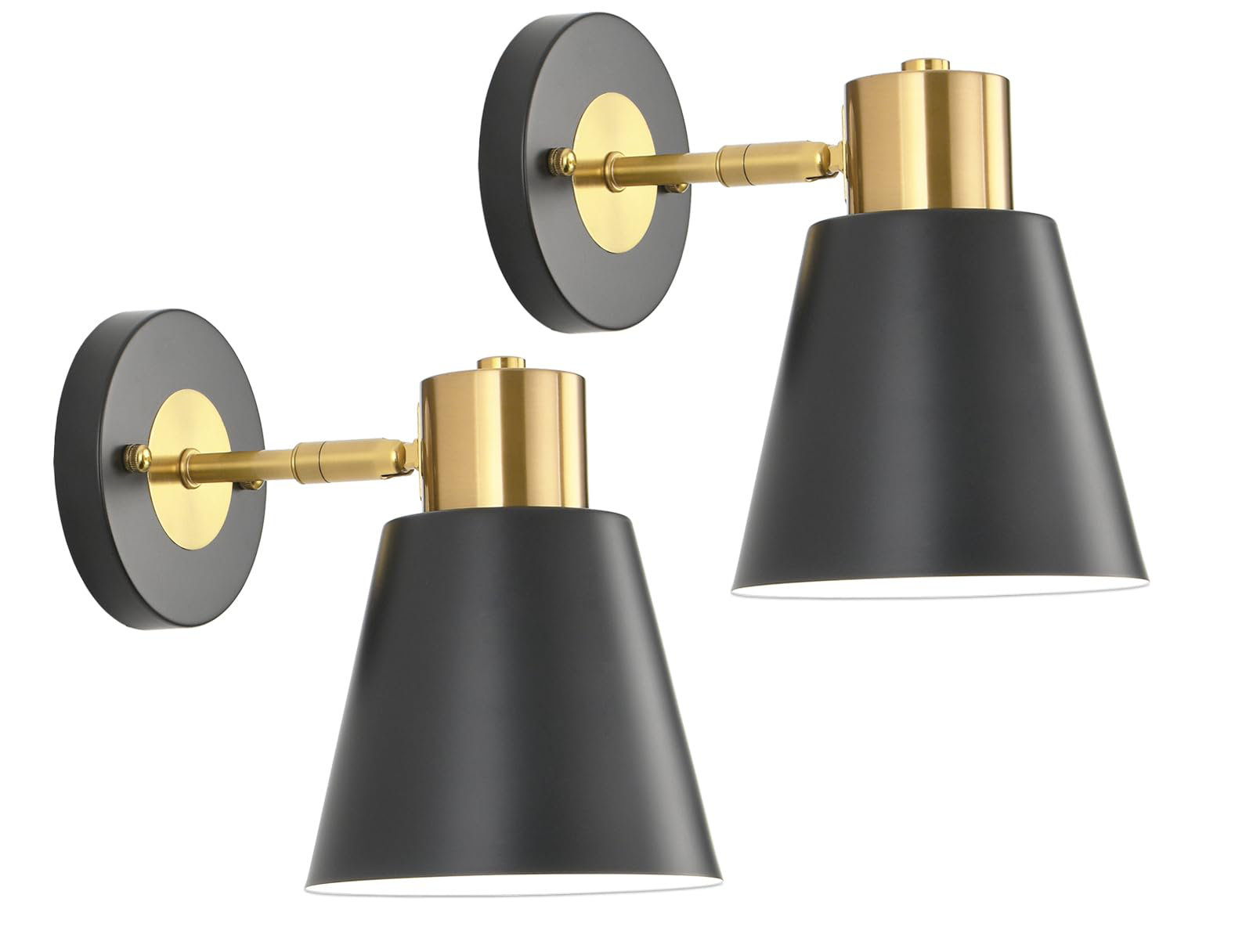 Mercer41 Battery Operated Wall Sconces, Adjustable Lamps With Remote ...