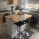 August Grove Mitzi Wood Kitchen Island & Reviews | Wayfair.co.uk