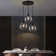 Breakwater Bay Concow 3 - Light Matte Black Cluster Pendant & Reviews ...