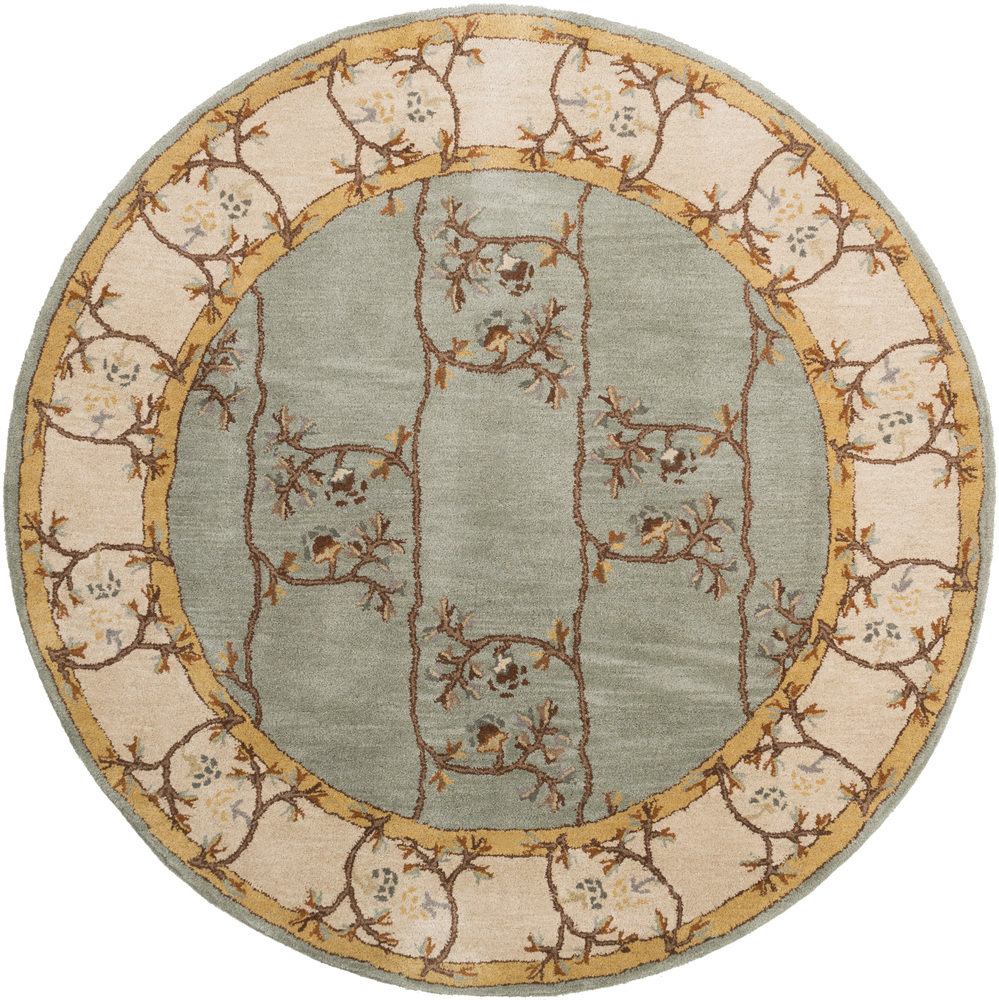 Lark Manor™ Arnedra Oriental Handmade Tufted Wool Gray/Beige Area Rug ...