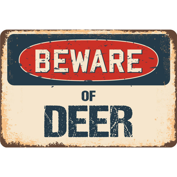 SignMission Beware of Deer Sign | Wayfair