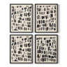 Wrought Studio™ Chalk and Flint I Framed Print - Set of 4 | Wayfair