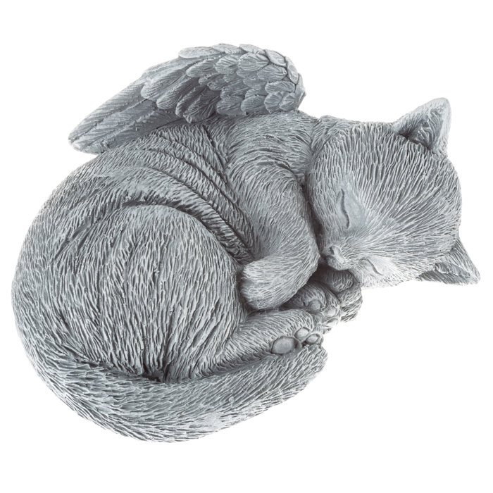 Alcott Hill® Hamish Cats Garden Statue & Reviews | Wayfair
