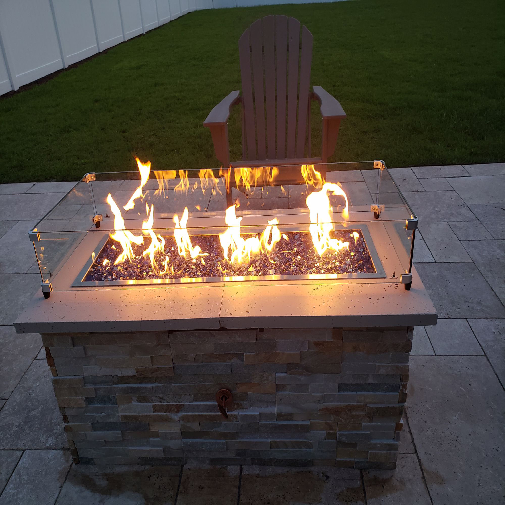 Easy Fire Pits Complete DIY Pro Deluxe Propane Fire Table Connection ...
