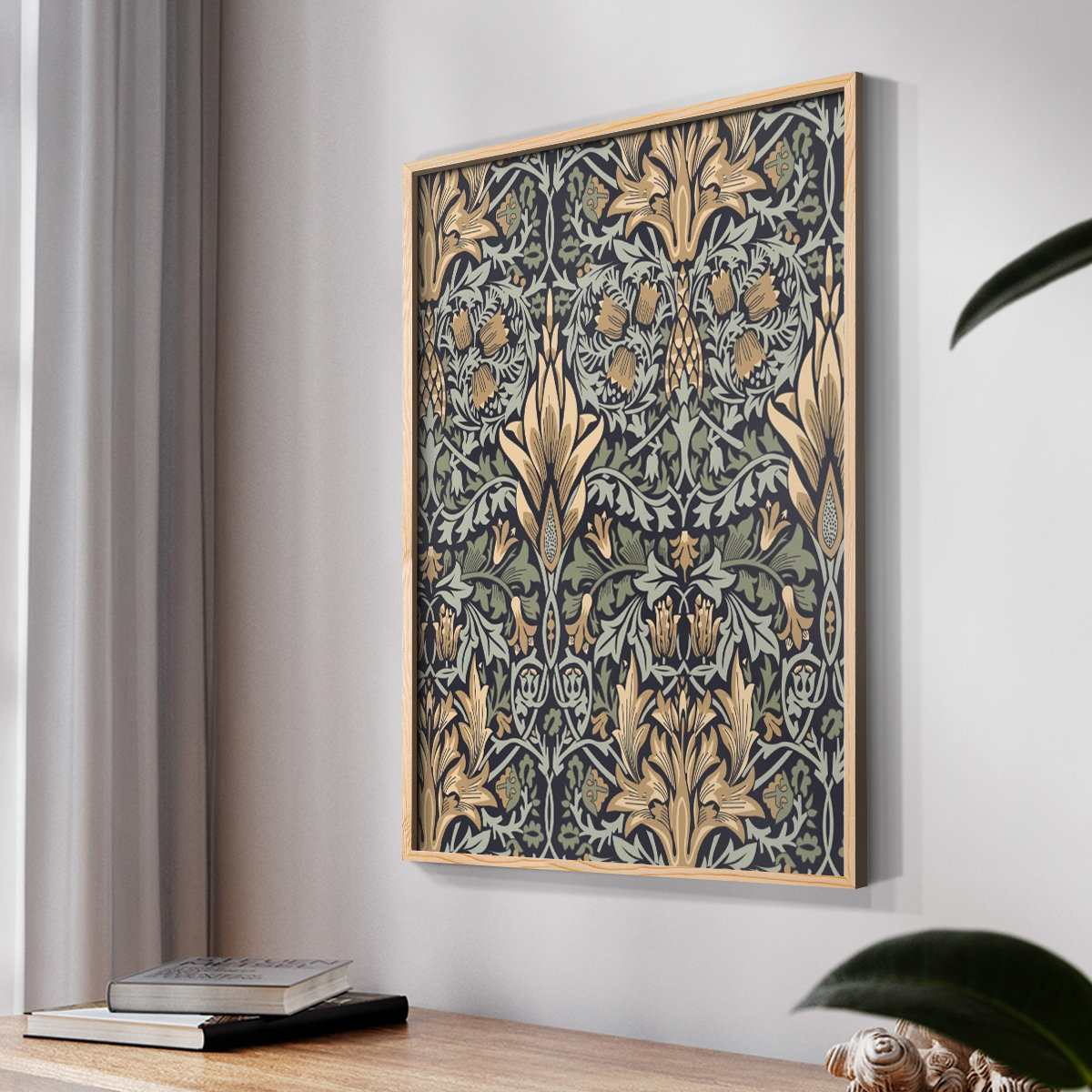 Bungalow Rose " Vintage Abstract Print CLXX " on | Wayfair