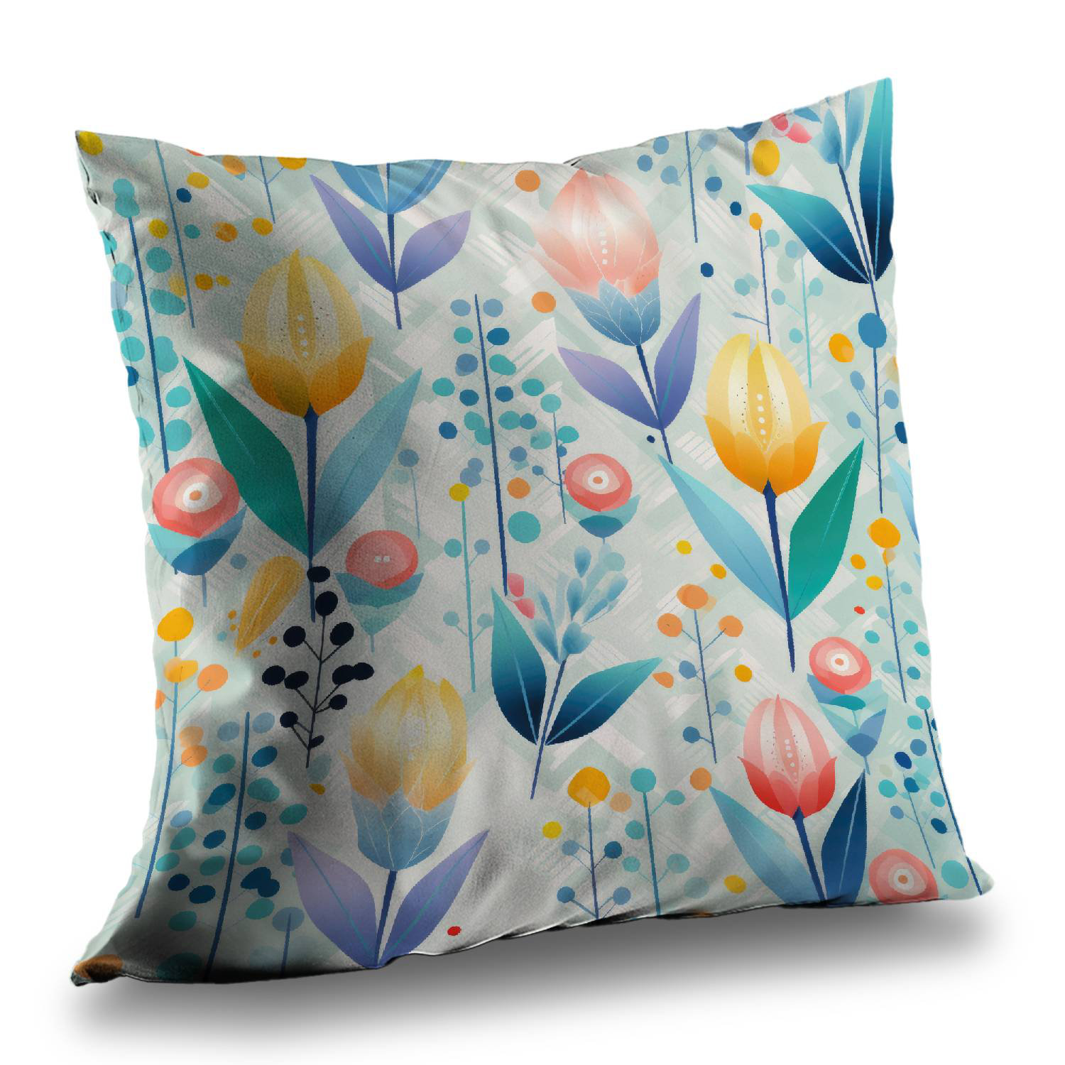 Concius Sales Calming scents - Throw pillow cover - Poly twill - Print ...