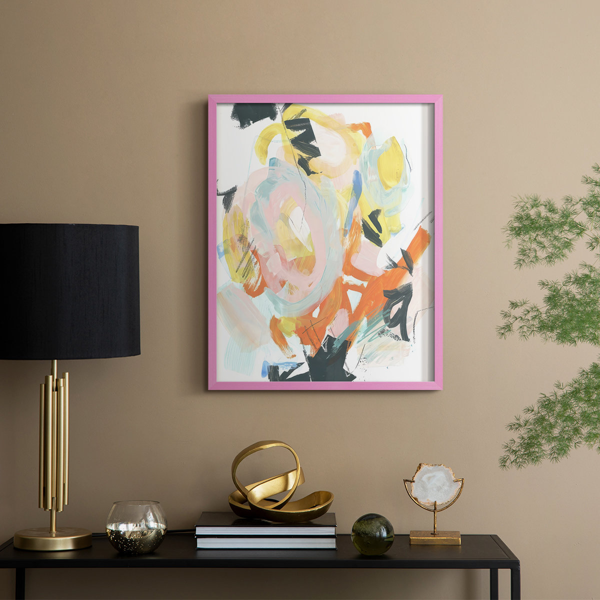 Winston Porter Trebuchet II Framed Print - Solid Wood | Wayfair