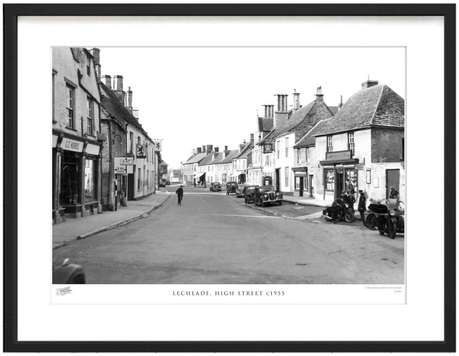 The Francis Frith Collection 'Lechlade, High Street C1955' by Francis ...