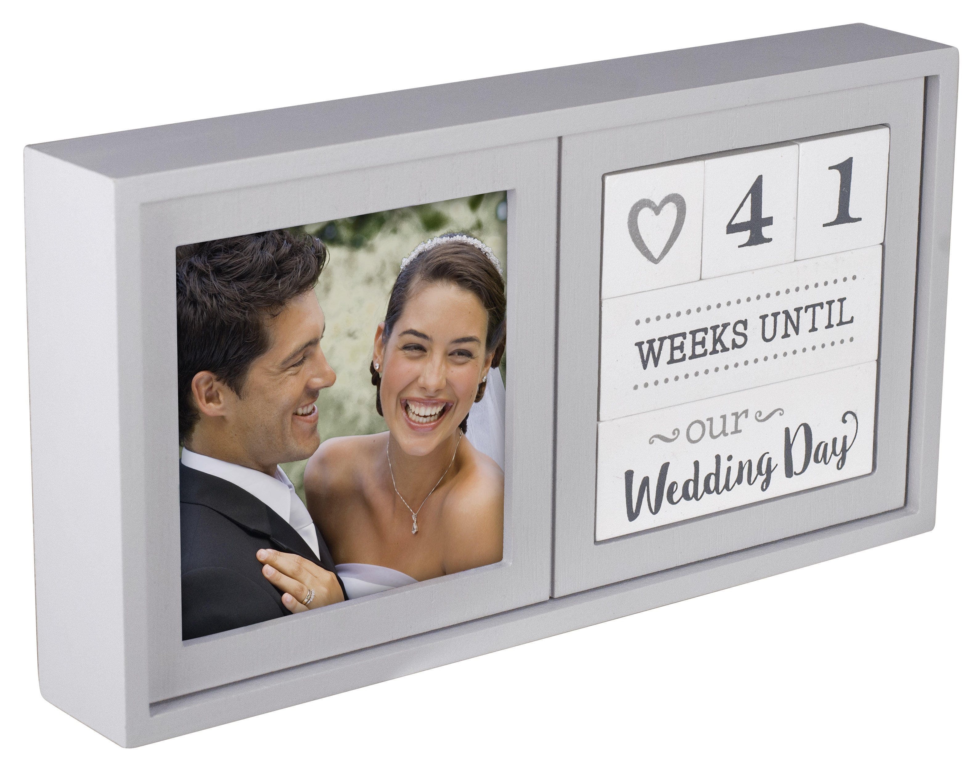 Le Prise™ Braun Countdown Block Picture Frame | Wayfair