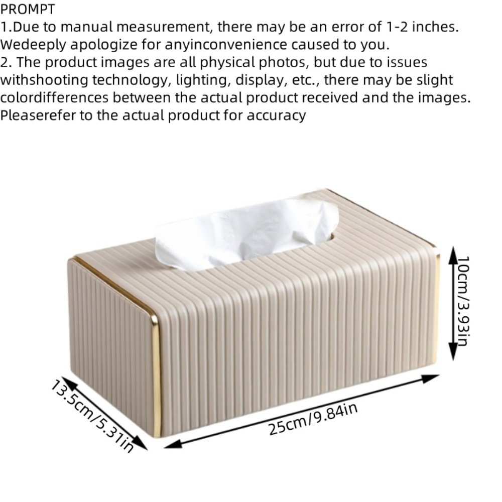 Mercer41 1pc, Leather Paper Box, Nordic Light Style Hotel Tissue Box ...
