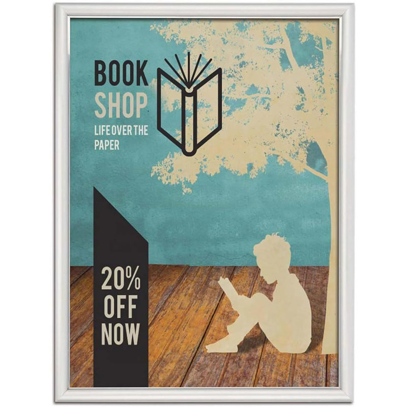 MT Displays Aluminum Photo Snap Poster | Wayfair