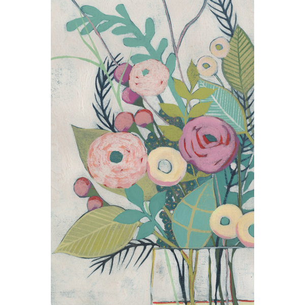 Marlow Home Co. Soft Spring Bouquet II by Grace Popp - Wrapped Canvas ...