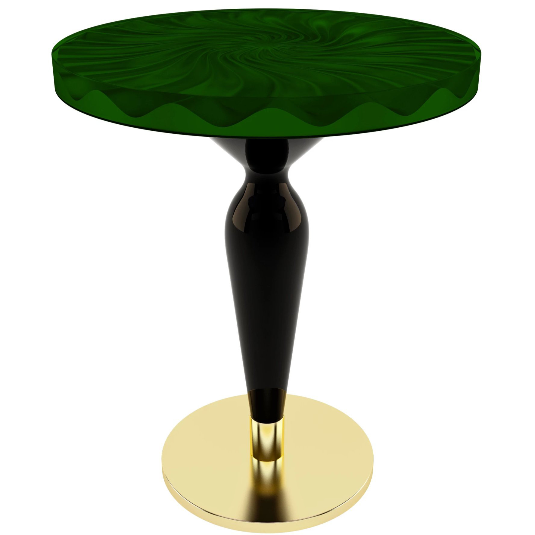 Arditi Collection Ballerina Green Pedestal Dining Table | Perigold