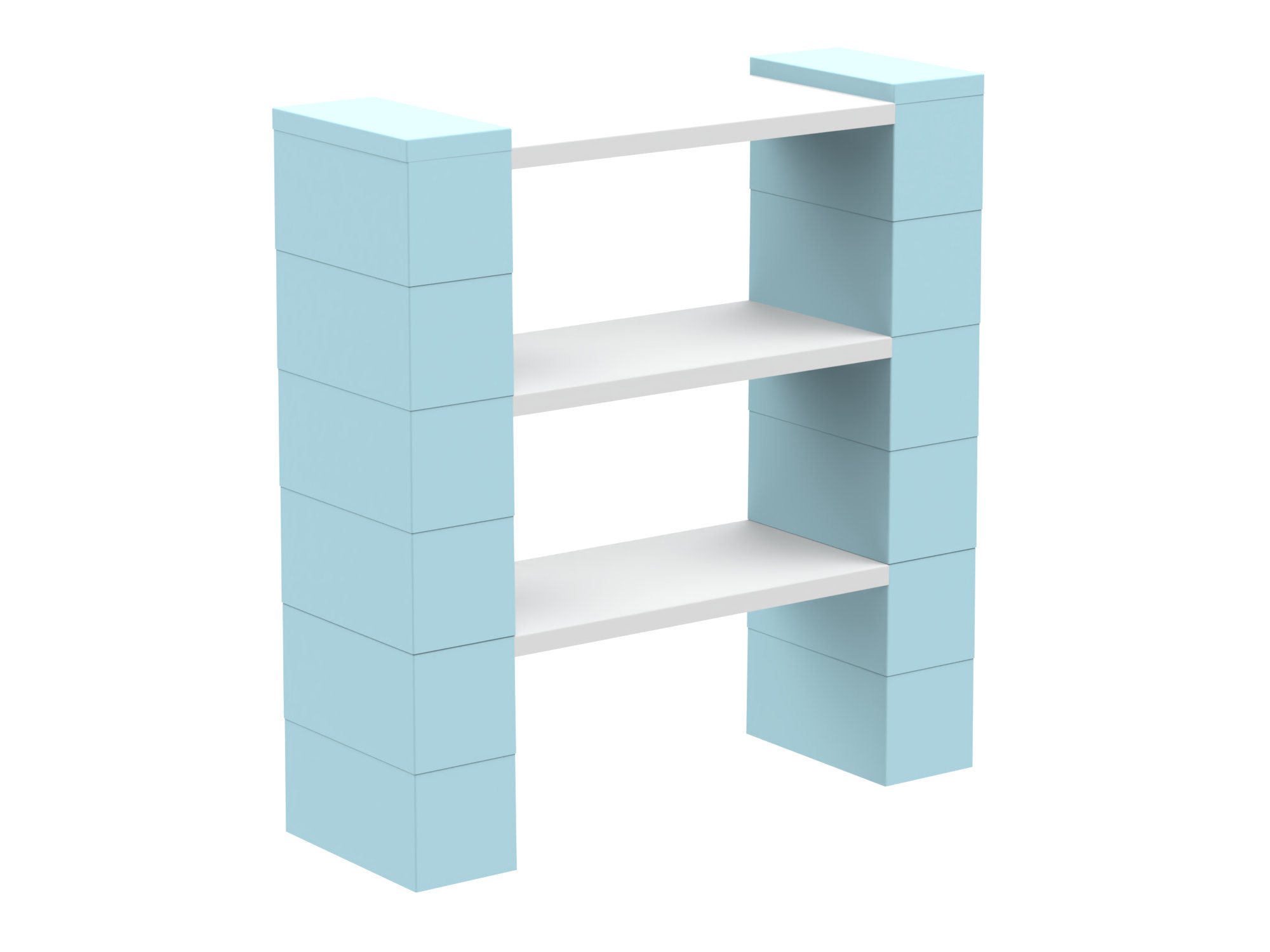 Versare EverBlock 3 Level Shelving Kit | Wayfair