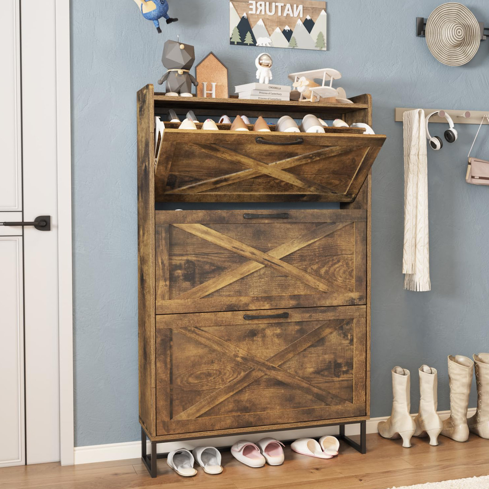 Gian 48 Pair Shoe Storage Cabinet | Wayfair