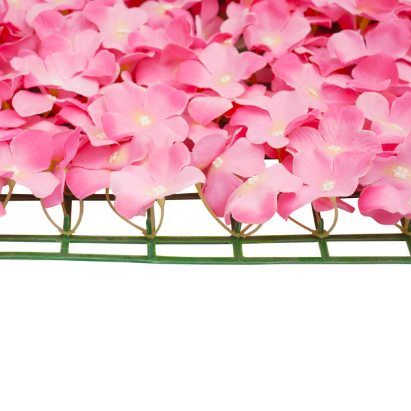 YXSUN Artificial Silk Flower Wall Panels & Reviews | Wayfair