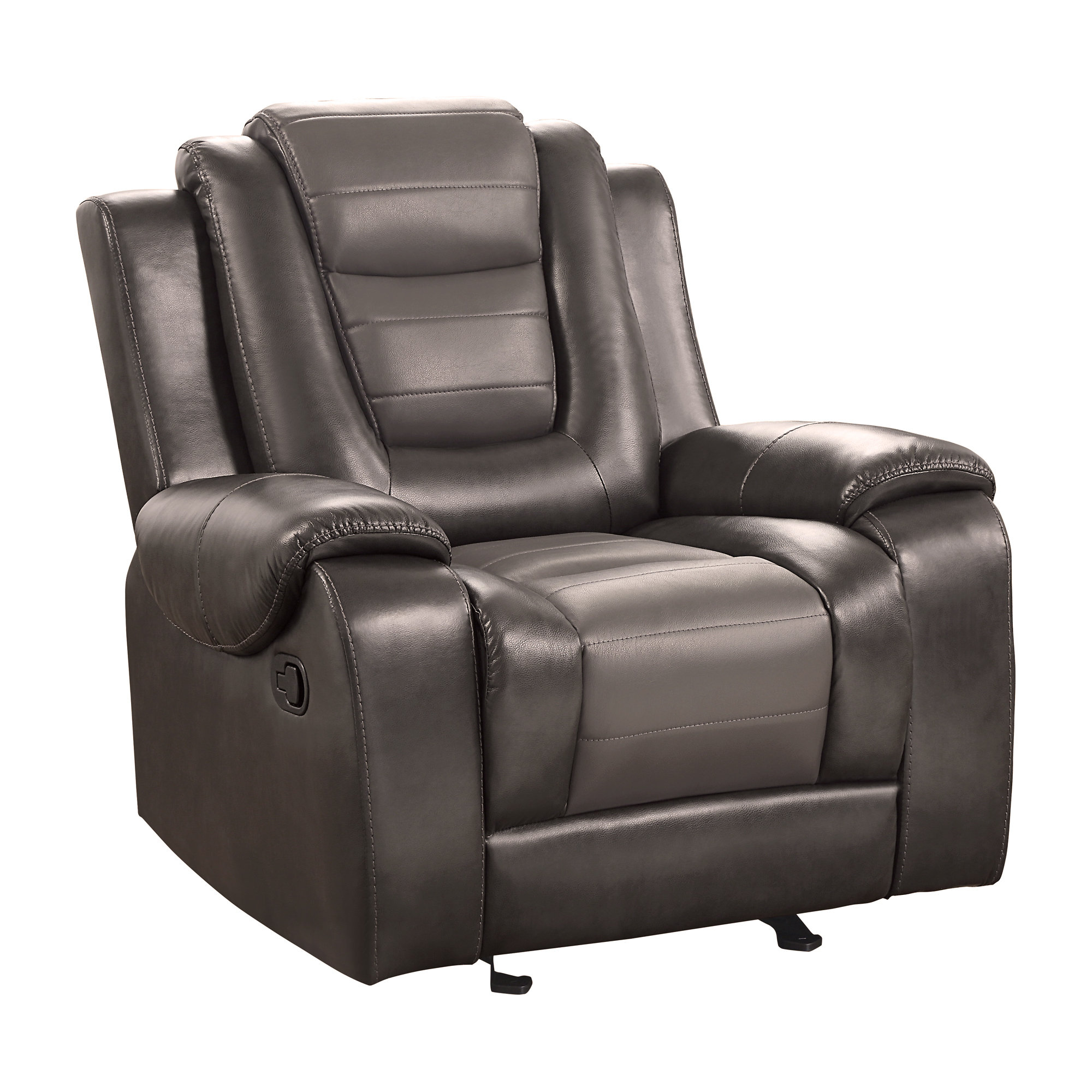 Wildon Home® Modern Luxury Reclining Chair With Premium Faux Leather ...